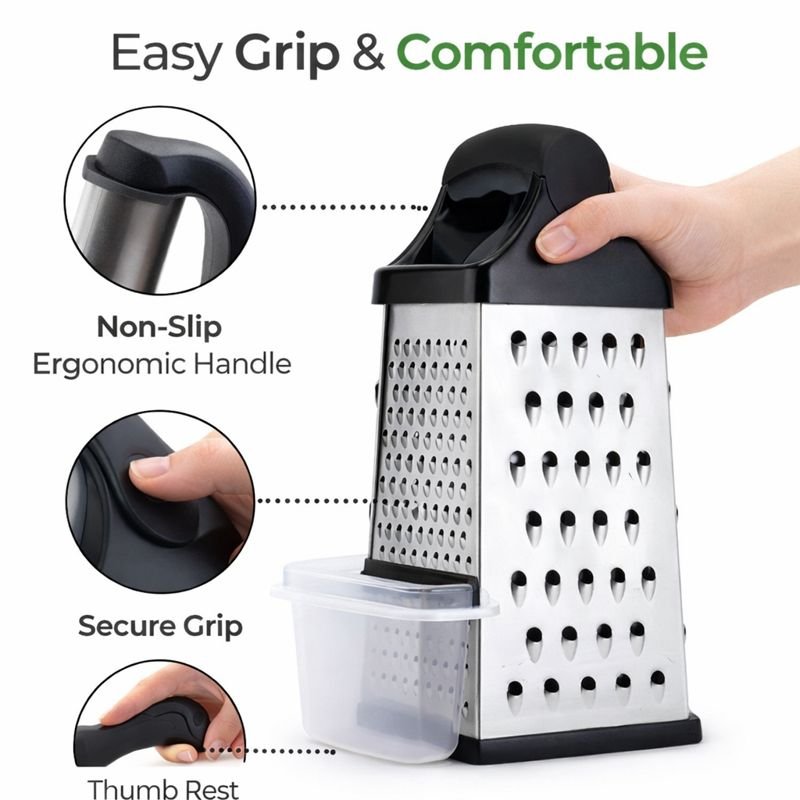 DTDF-6-in-1 Multi-Purpose Grater: The Everyday Kitchen Tool - DTDF Home